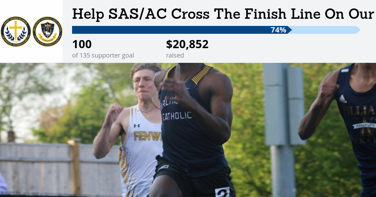Help SAS/AC Cross The Finish Line On Our Year! | Saint Agnes School ...