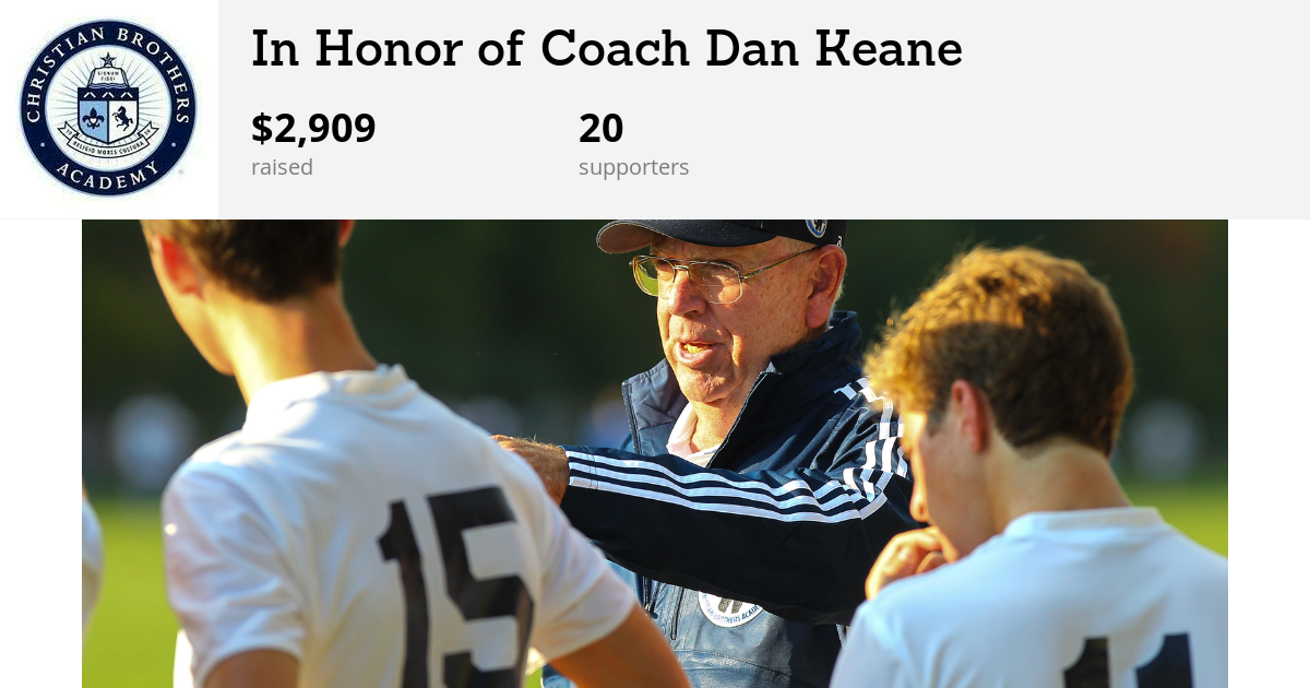 In Honor of Coach Dan Keane – Comments | Christian Brothers Academy