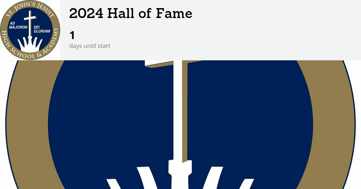 2024 Hall of Fame | St. John's Jesuit High School & Academy