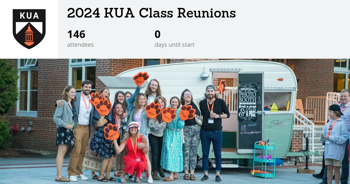2024 KUA Class Reunions | Kimball Union Academy