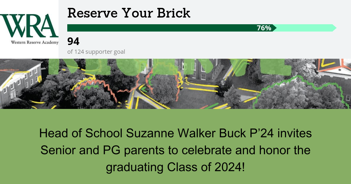 Reserve Your Brick | Western Reserve Academy