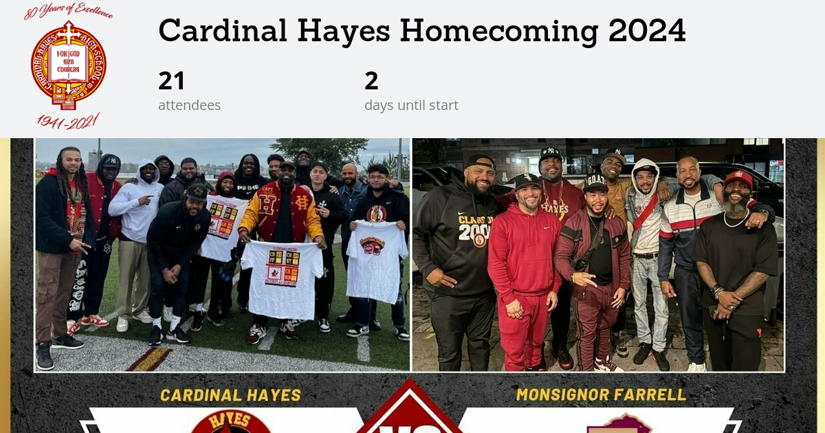 Cardinal Hayes Homecoming 2024 | Cardinal Hayes High School