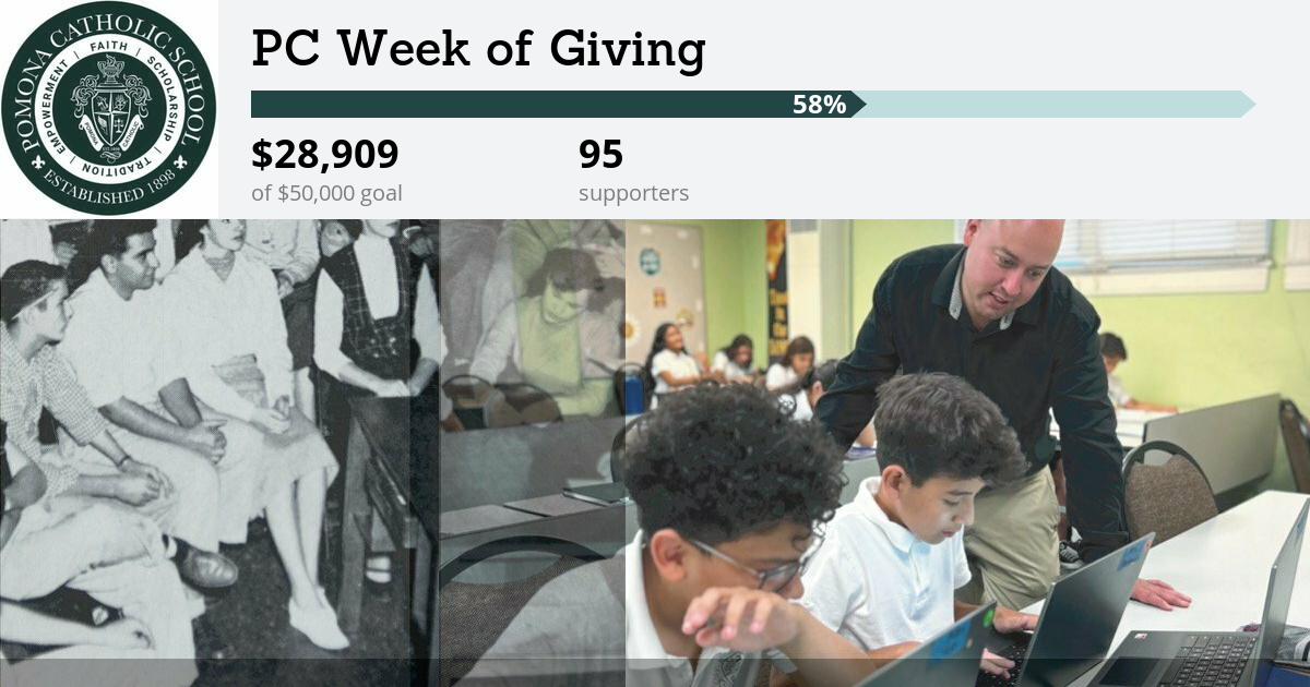 PC Week of Giving | Pomona Catholic School