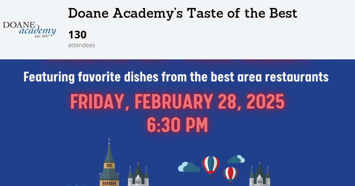 Doane Academy's Taste of the Best | Doane Academy
