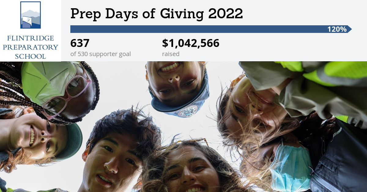 Prep Days of Giving 2022 | Flintridge Preparatory School