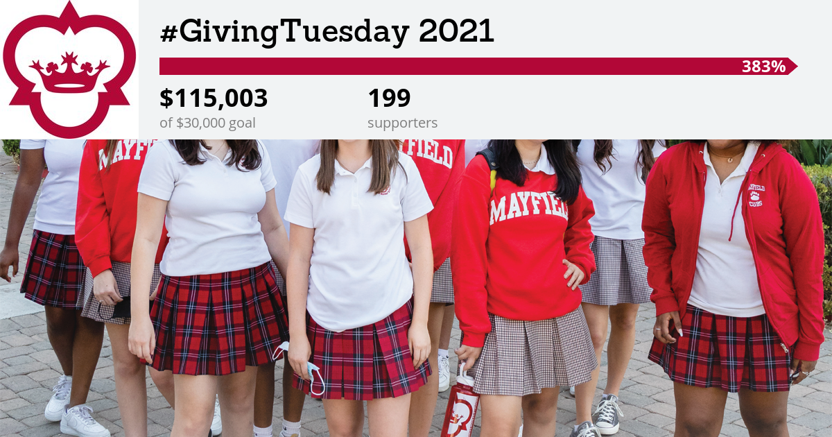 #GivingTuesday 2021 | Mayfield Senior School