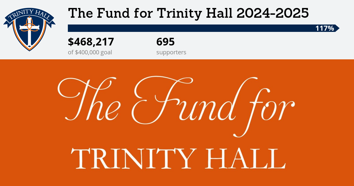 The Fund for Trinity Hall 2024-2025 – Supporters | Trinity Hall