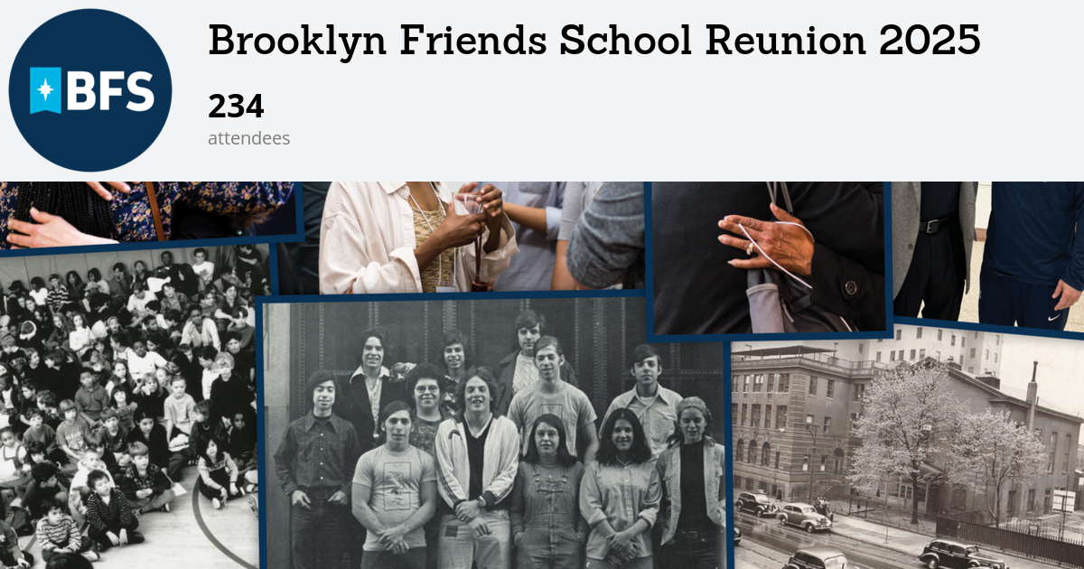Brooklyn Friends School Reunion 2025 – Attendees | Brooklyn Friends School