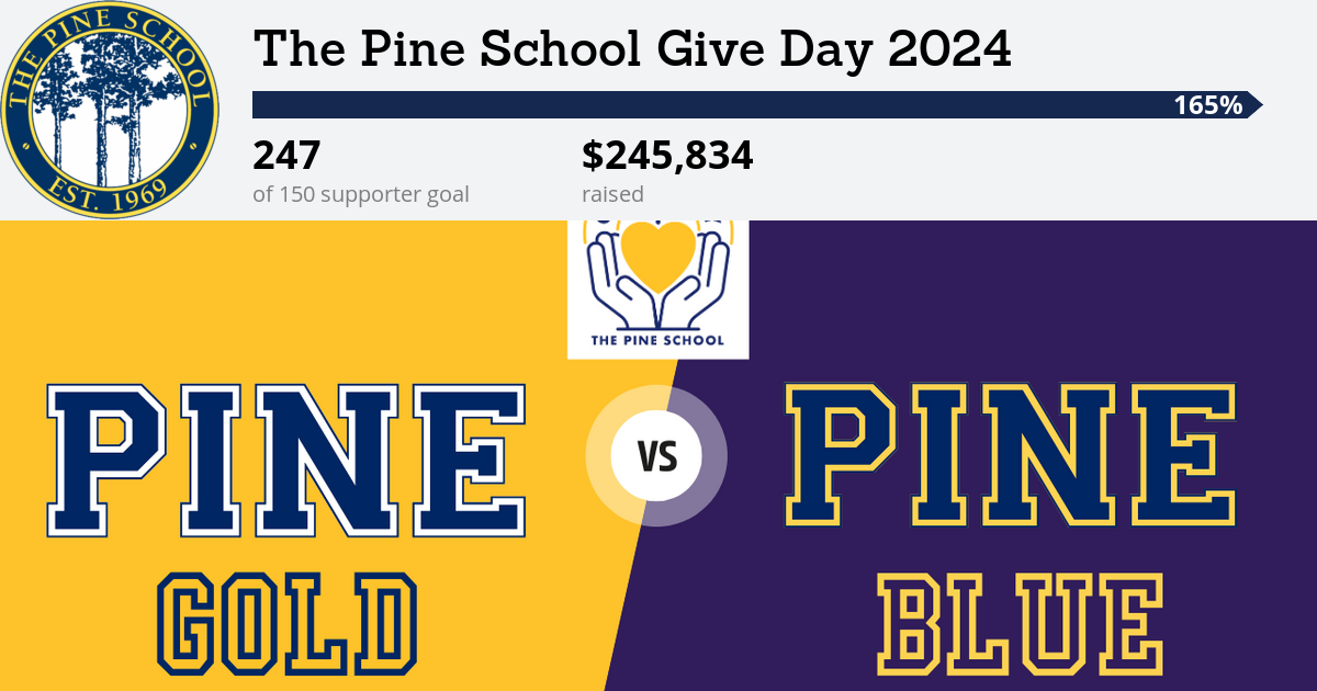 The Pine School Give Day 2024 – Challenges | The Pine School
