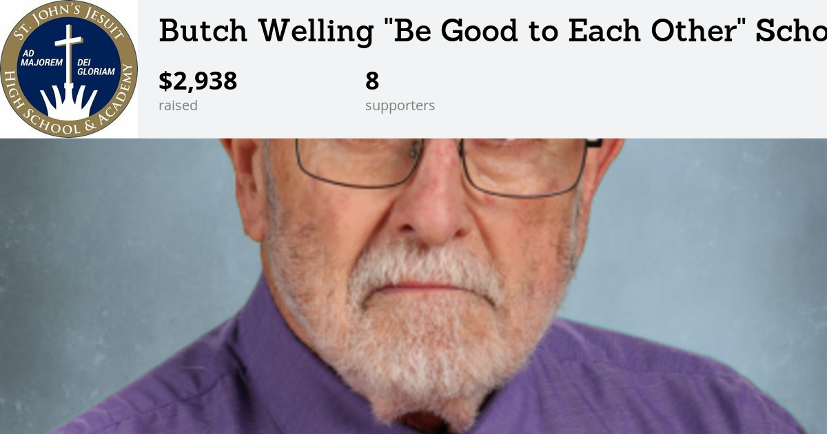 Butch Welling "Be Good to Each Other" Scholarship Fund | St. John's ...
