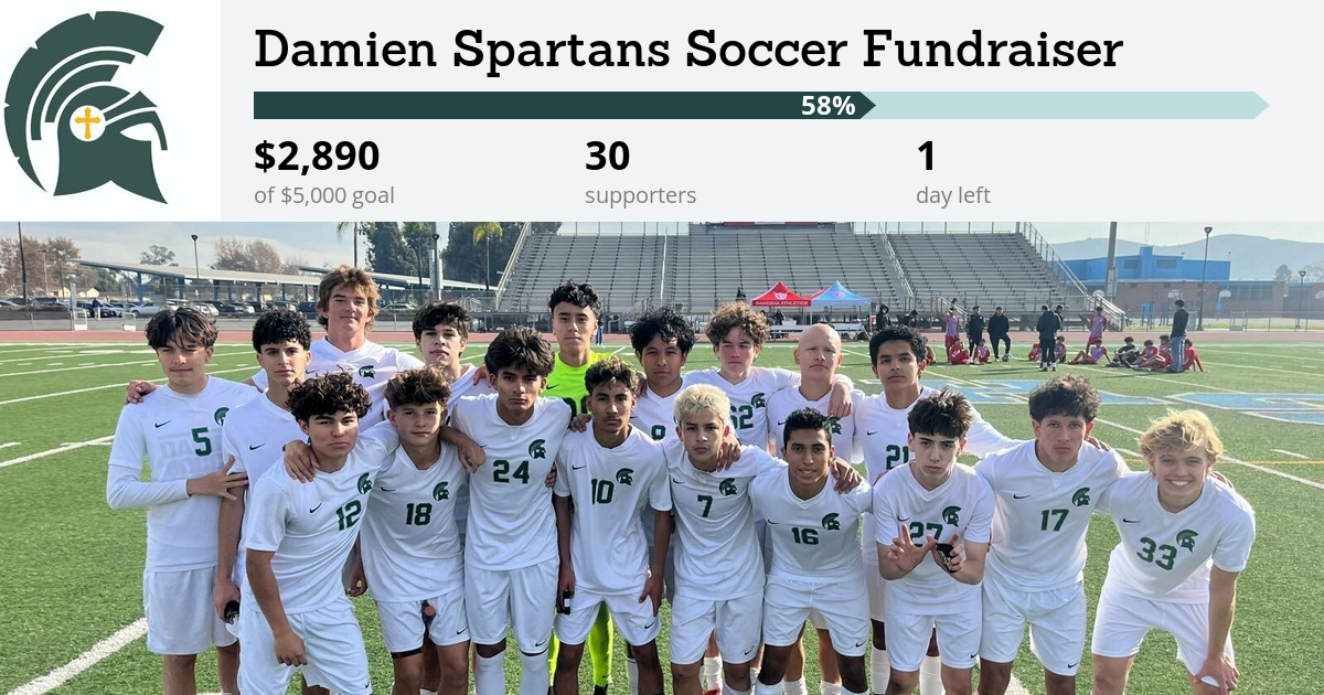 Damien Spartans Soccer Fundraiser | Damien High School