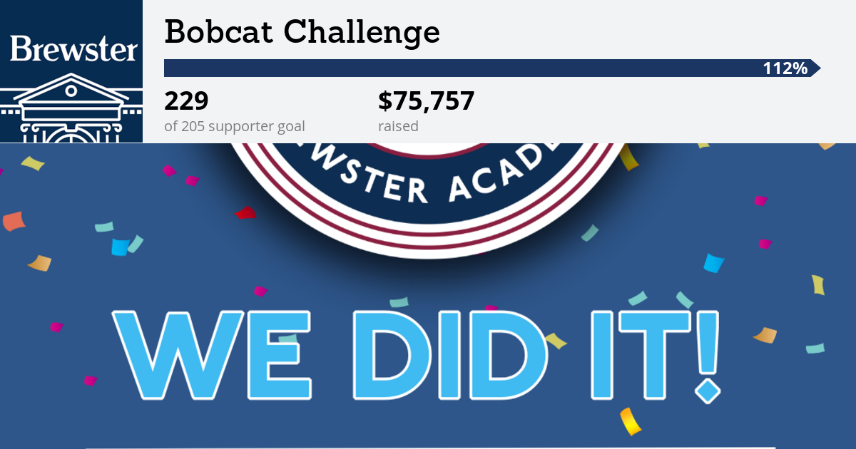 Bobcat Challenge | Brewster Academy
