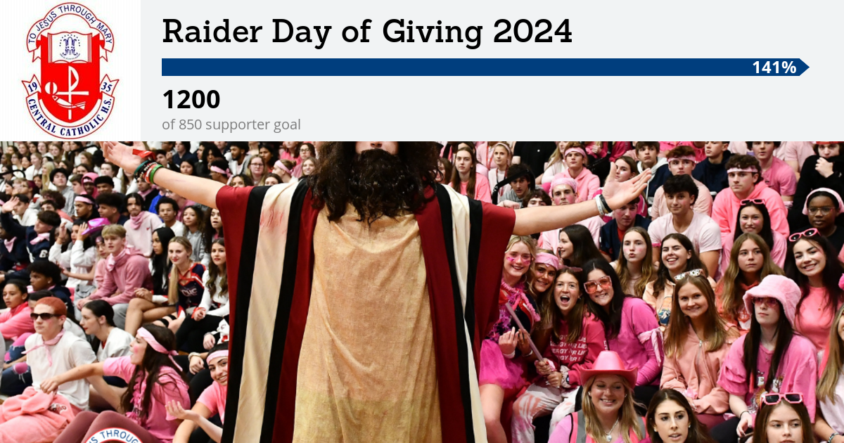 Raider Day of Giving 2024 | Central Catholic High School