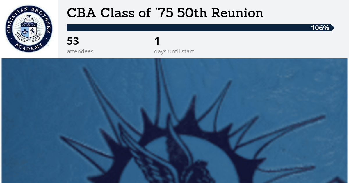 CBA Class of ’75 50th Reunion – Attendees | Christian Brothers Academy