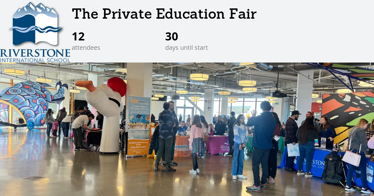 The Private Education Fair | Riverstone International School