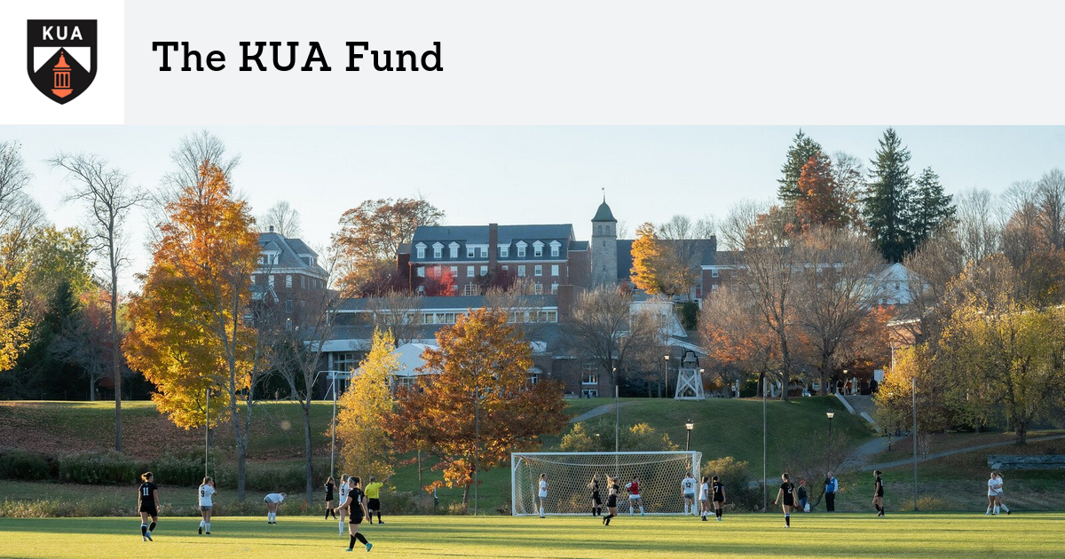 The KUA Fund | Kimball Union Academy