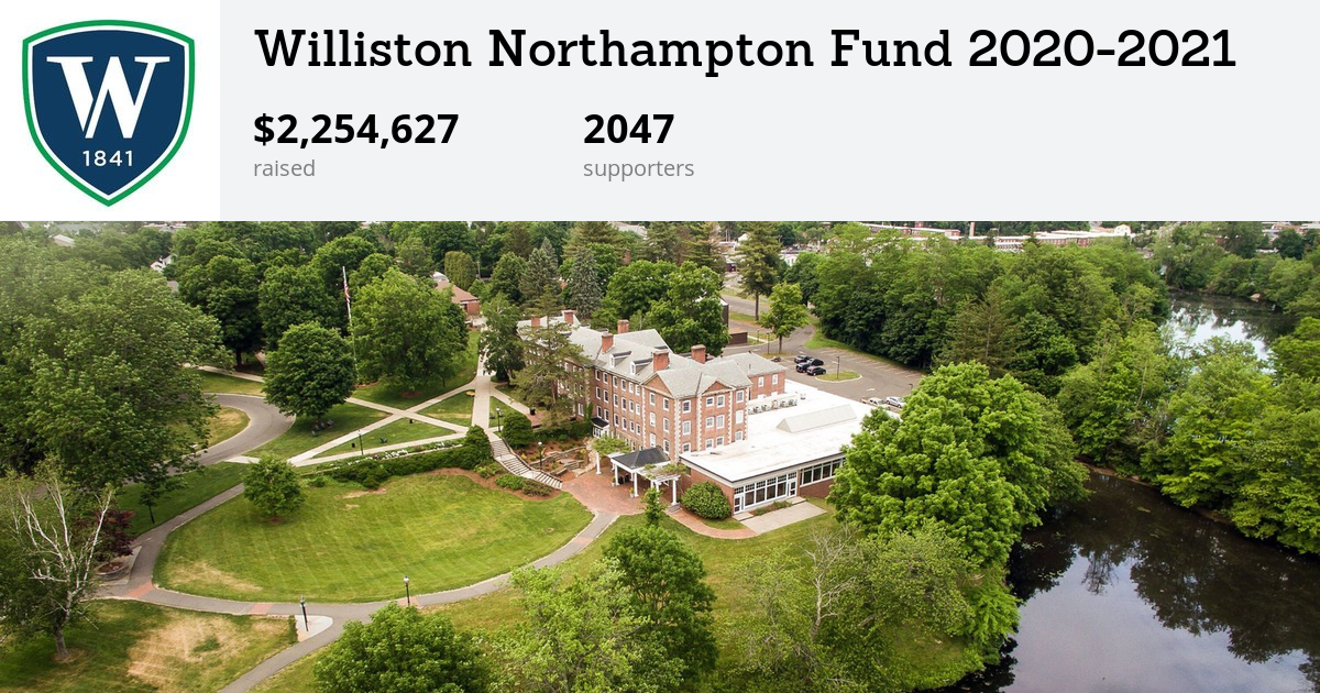 Williston Northampton Fund 2020-2021 | Williston Northampton School
