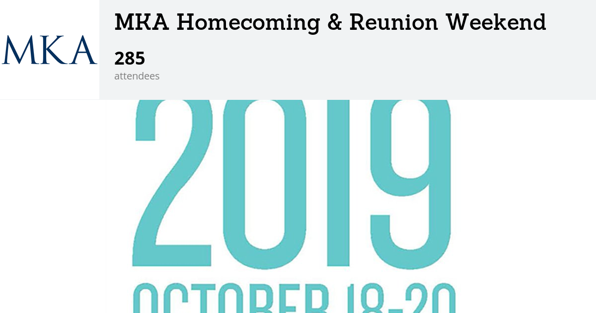 MKA Homecoming & Reunion Weekend | Montclair Kimberley Academy