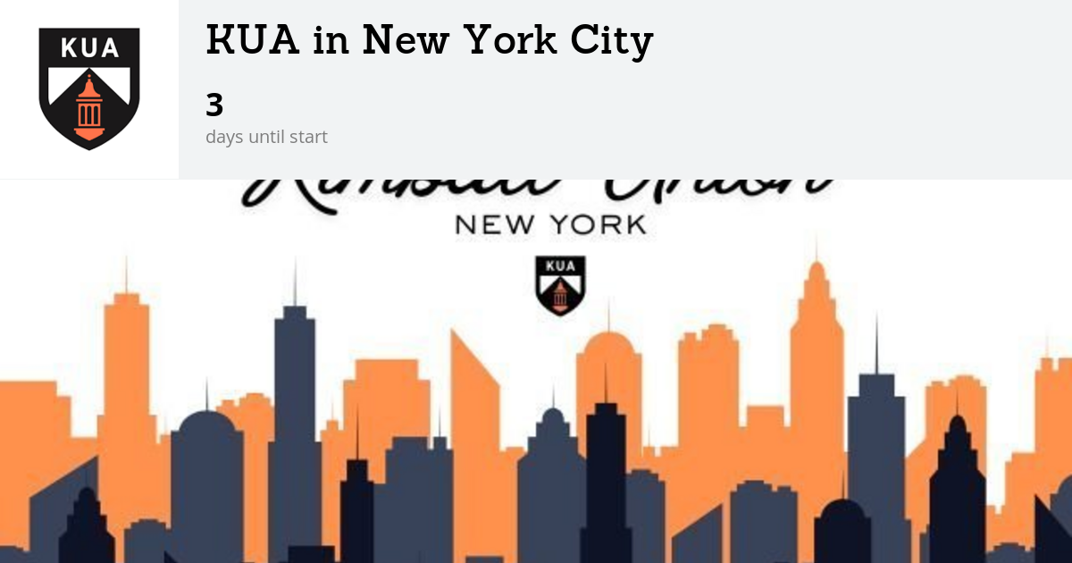 KUA in New York City | Kimball Union Academy