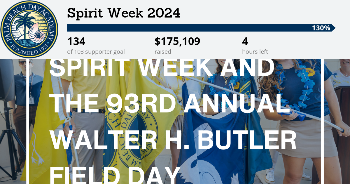 Spirit Week 2024 | Palm Beach Day Academy