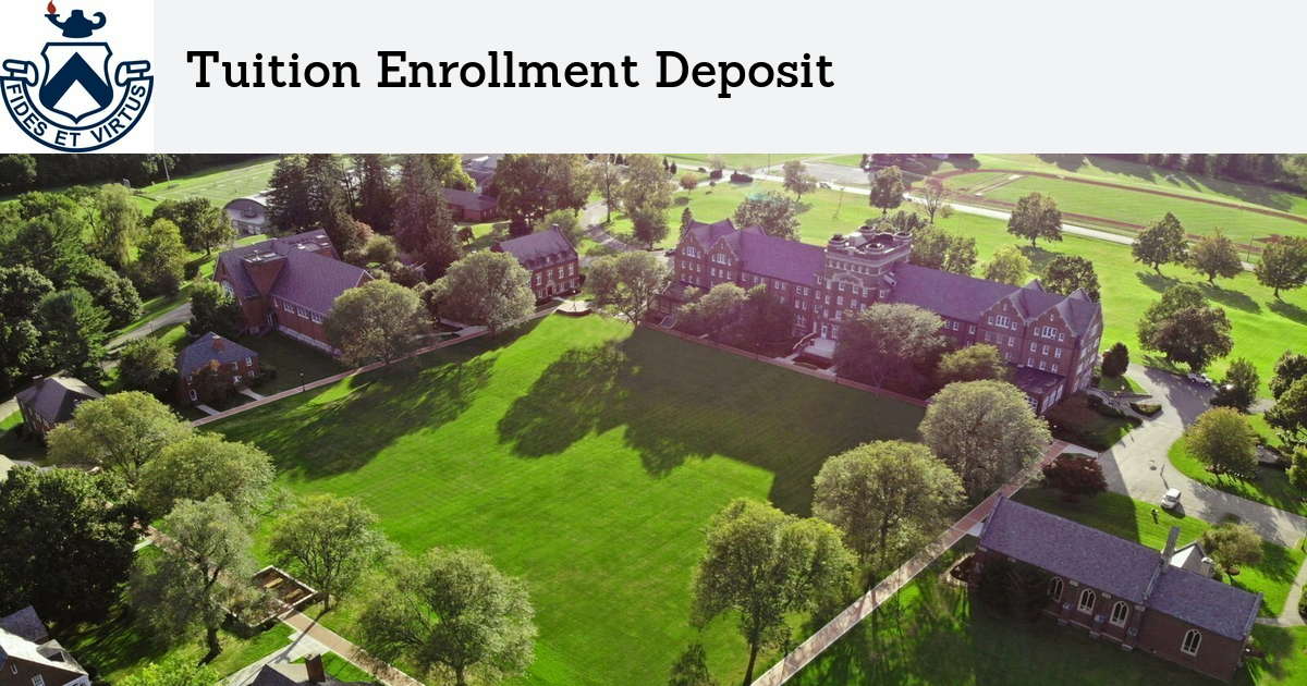 Tuition Enrollment Deposit | Trinity-Pawling School