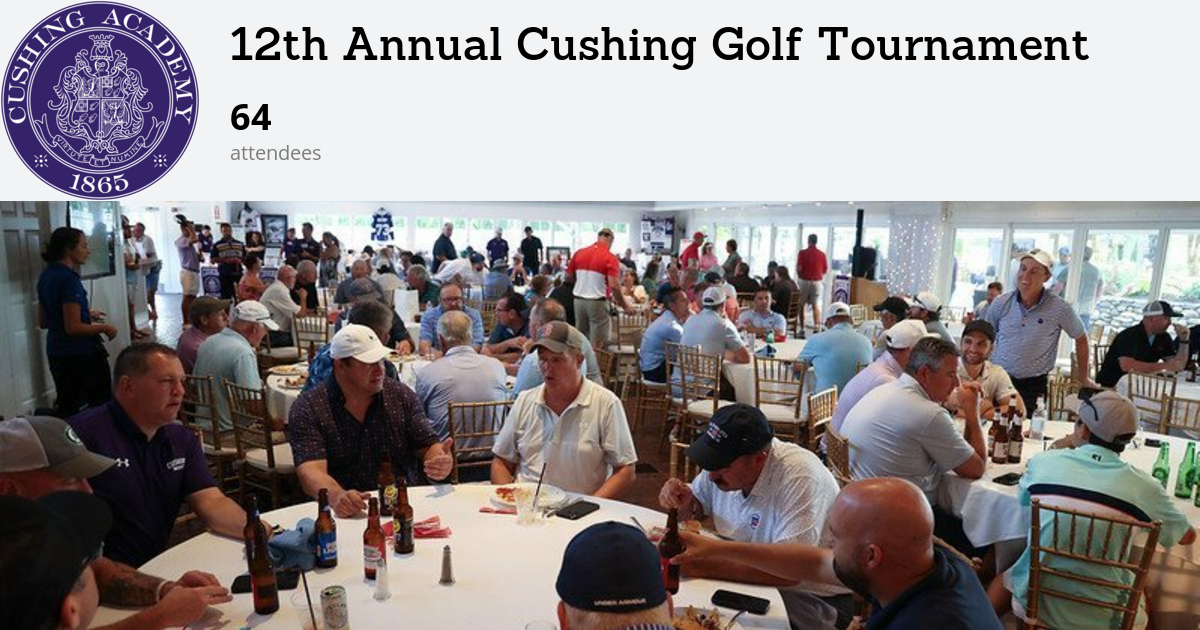 12th Annual Cushing Golf Tournament | Cushing Academy