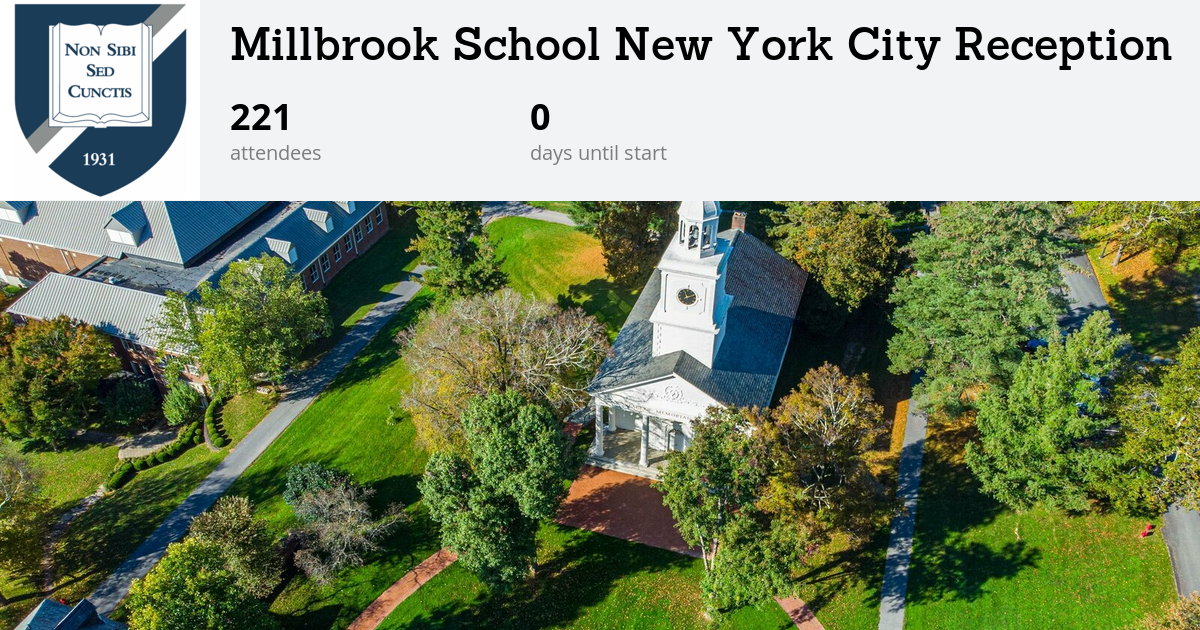 Millbrook School New York City Reception | Millbrook School