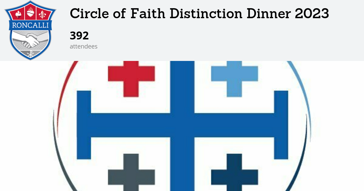 Circle of Faith Distinction Dinner 2023 | Roncalli High School