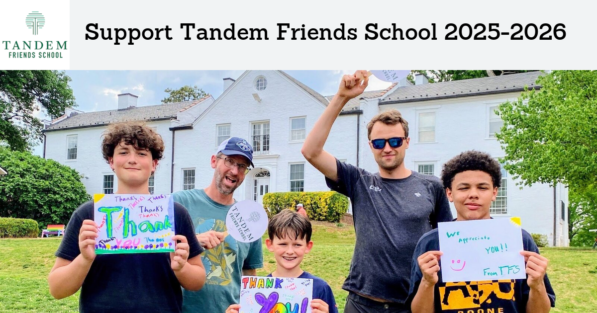 Support Tandem Friends School 2025-2026 – Supporters | Tandem Friends ...