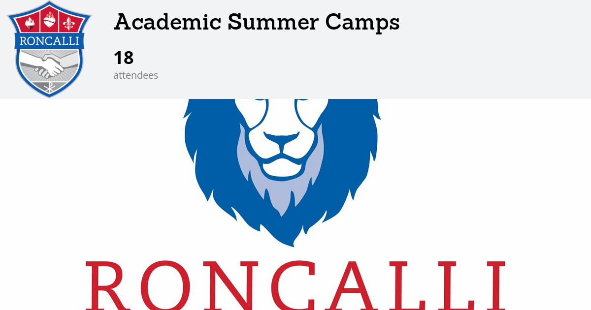 Academic Summer Camps | Roncalli High School