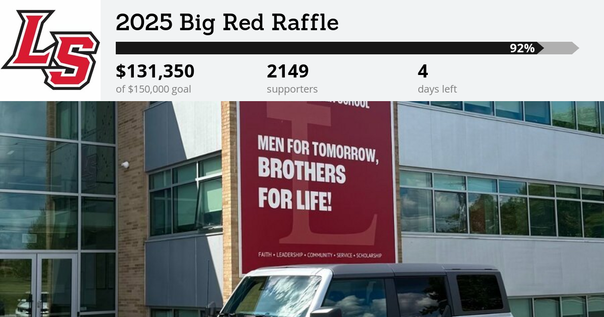2025 Big Red Raffle | La Salle High School