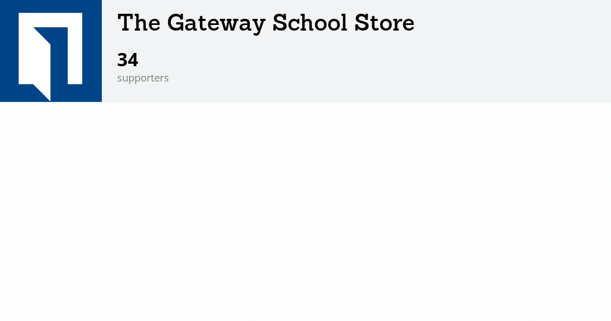 The Gateway School Store | The Gateway School