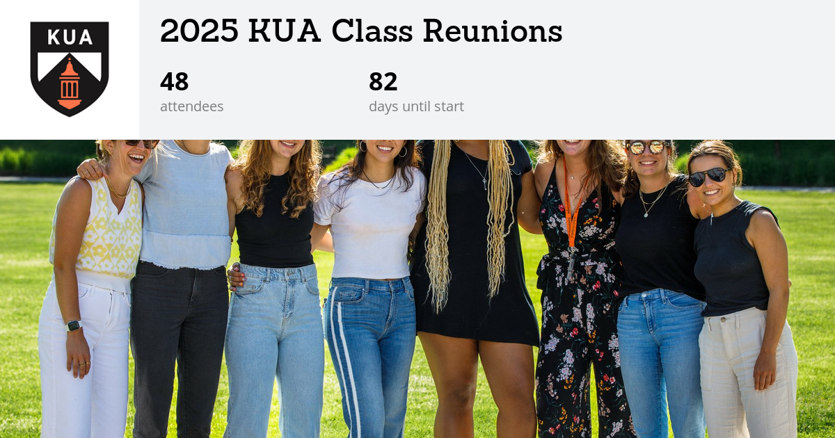 2025 KUA Class Reunions – Leaderboards | Kimball Union Academy