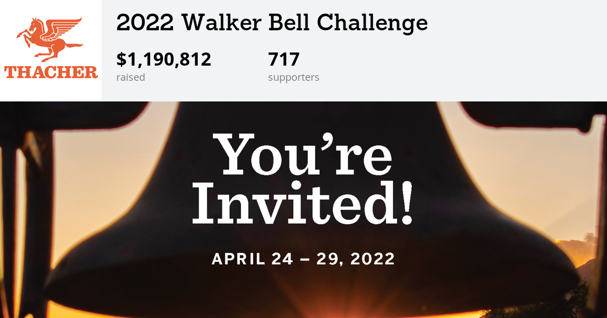 2022 Walker Bell Challenge – Supporters | The Thacher School