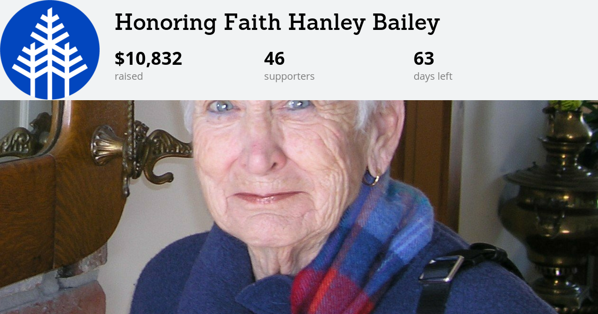 Honoring Faith Hanley Bailey – Supporters | Saint Joseph’s College of Maine
